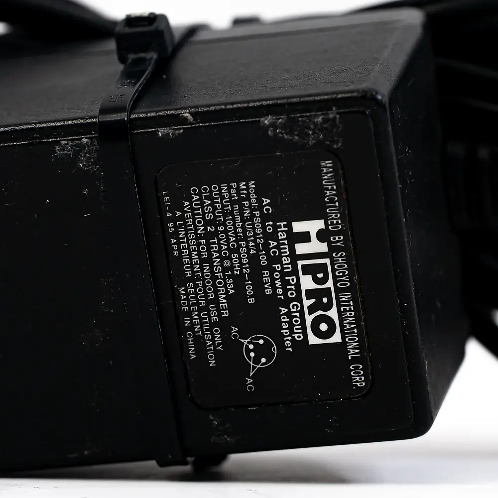 Power Supply List - DigiTech